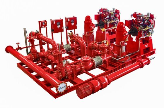 VTP Centrifugal Turbin Vertikal Fire Pump Gland Packing Seal UL / FM / -V01