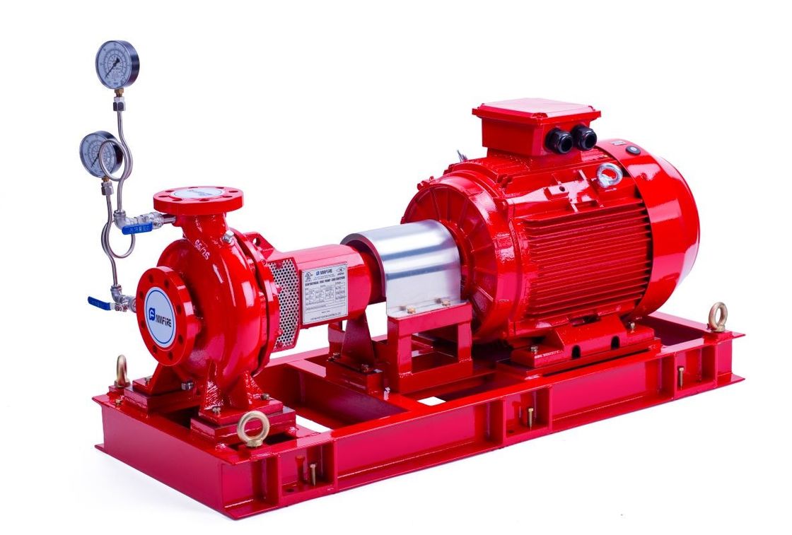 High Speed End Suction Fire Pump Set dengan Tornatech Controller Jockey Pump -E01